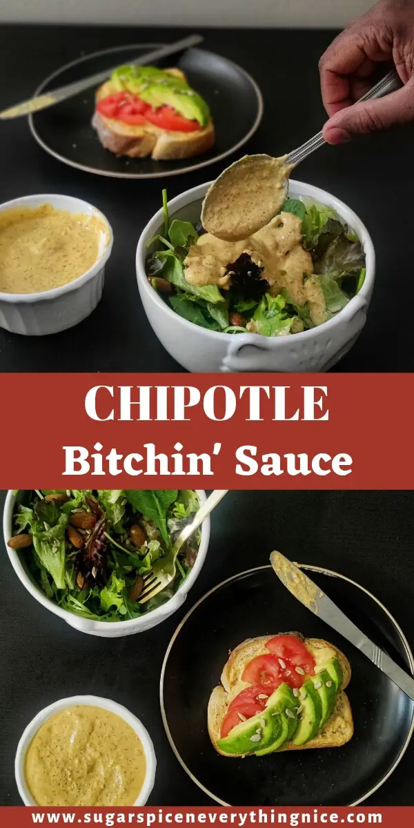 Chipotle Bitchin Sauce (Vegan Recipe) - Sugar Spice